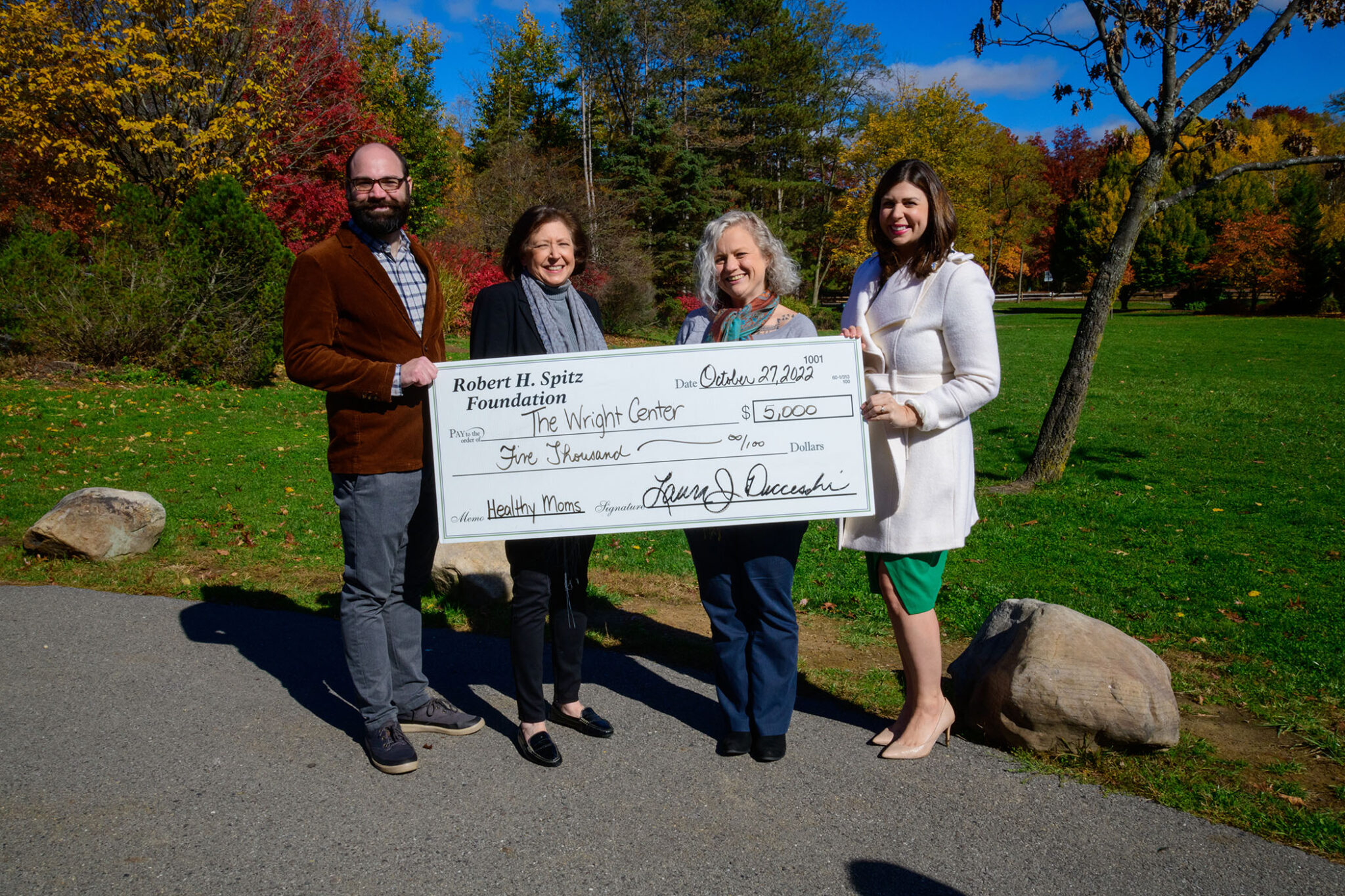 The Robert H. Spitz Foundation grant supports The Wright Center for Community Health's Healthy ...