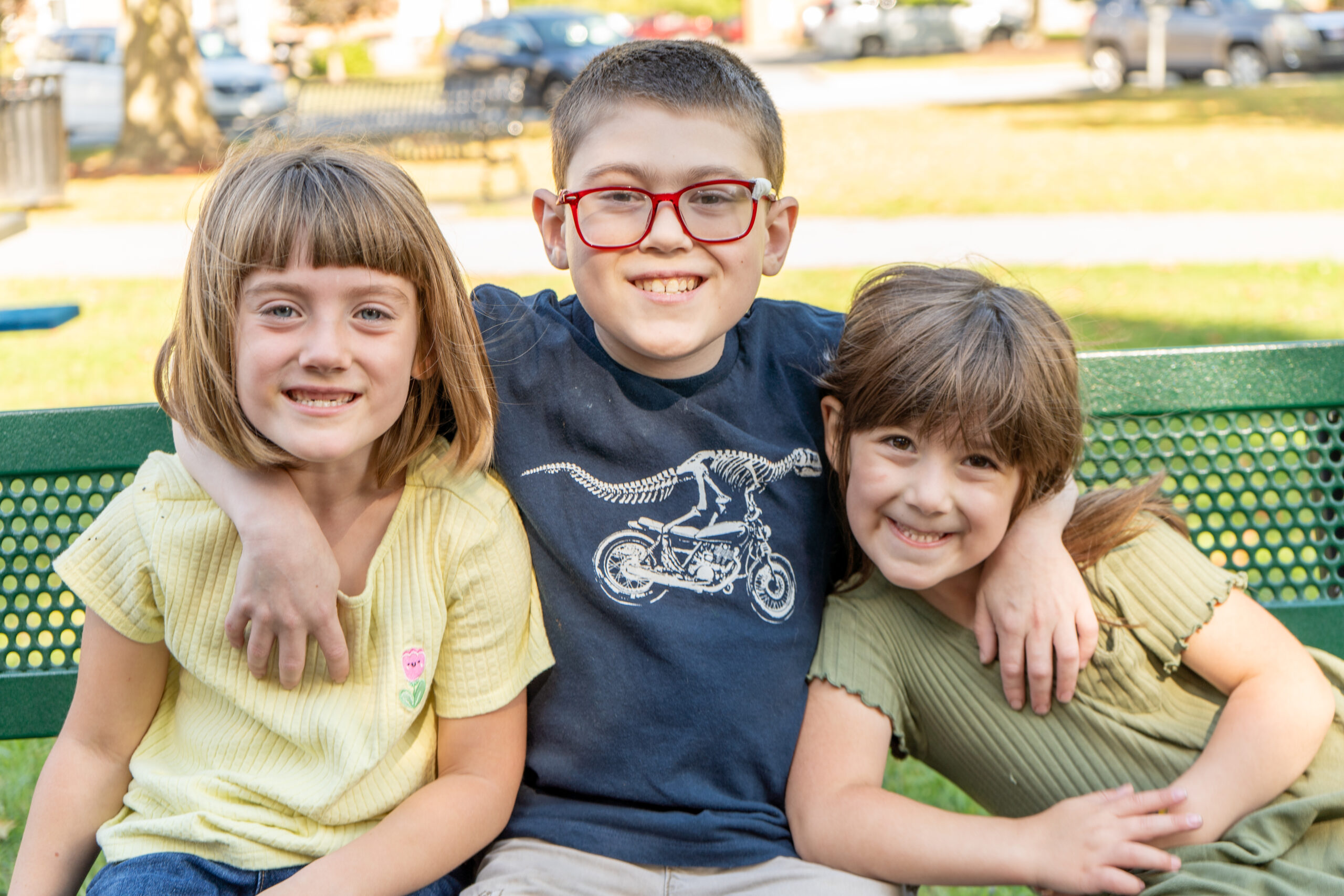 Jake with Sisters - The Wright Center